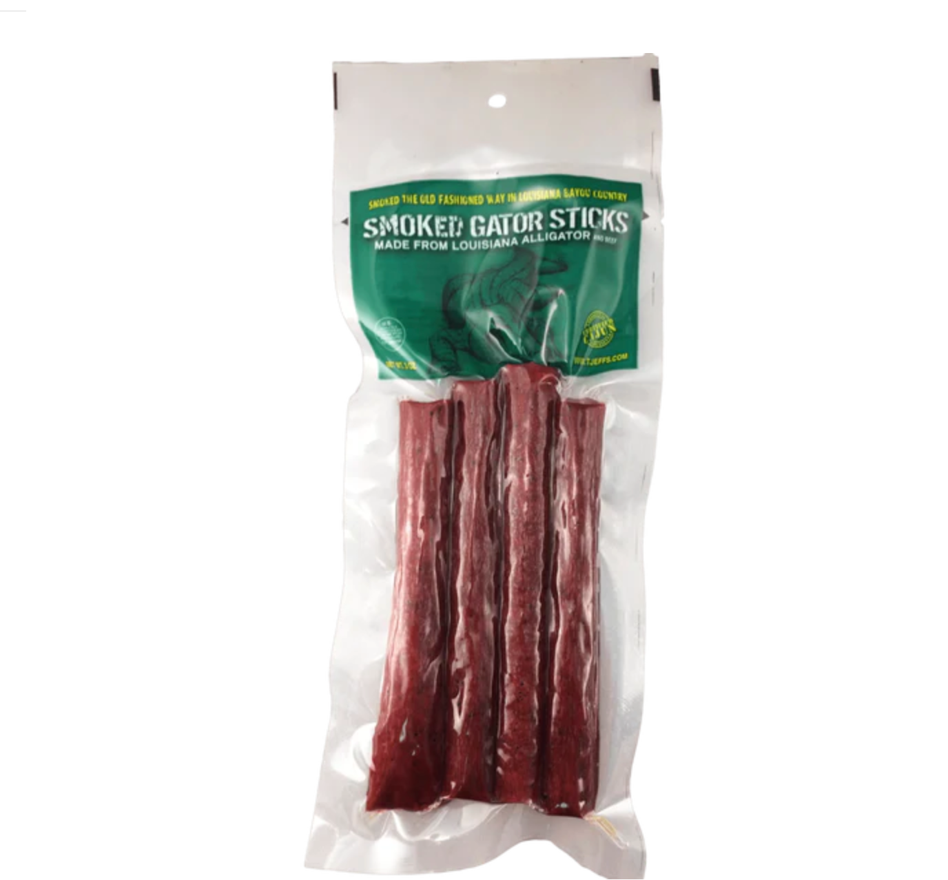 Smoked Gator Sticks 3 oz | Lowcountry jerky